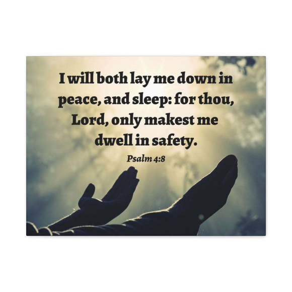Express Your Love Gifts | Art | Scripture Sign Dwell In Safety Psalm 48 ...